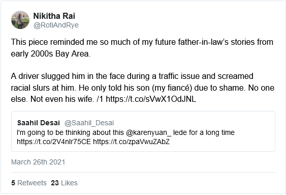 Nikitha Rai Tweet-1 – 経済学101